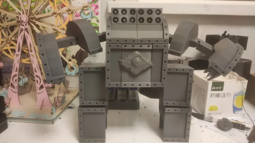 Transformable Mechanical Treasure Chest Monster by user_553759224 ...