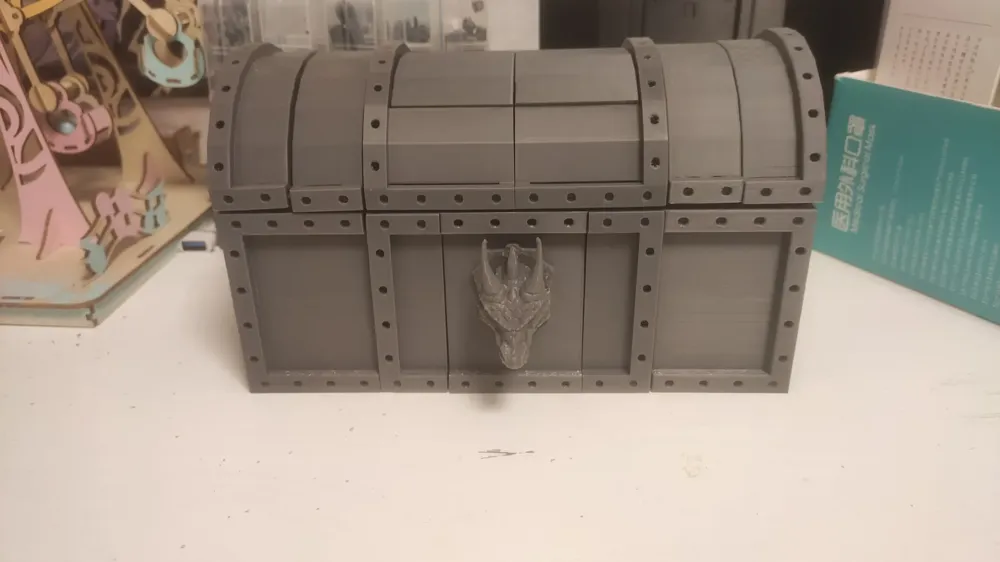 Transformable Mechanical Treasure Chest Monster by user_553759224 ...