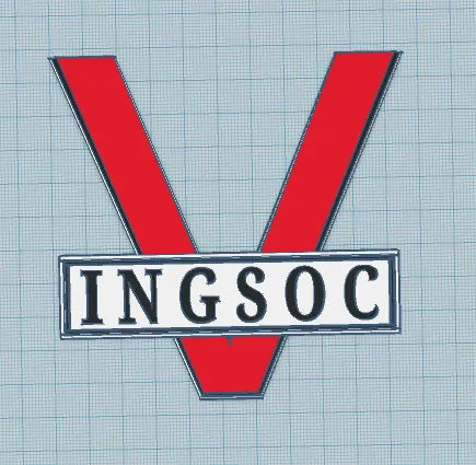 INGSOC Symbol by 2144 - MakerWorld
