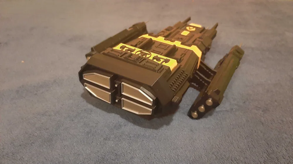 Asuran Light Corvette from Stargate by martin.taichl - MakerWorld