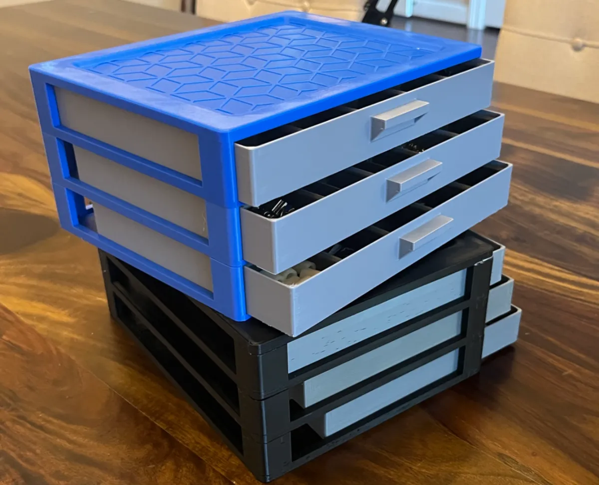 Gridfinity Drawer - Stackable and Light - Free 3D Print Model - MakerWorld