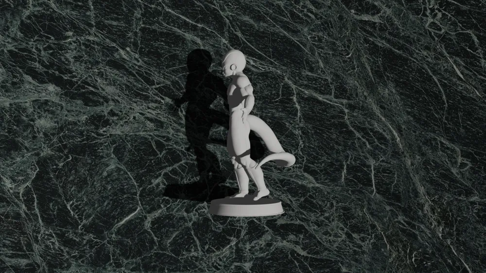 Freezer Dragon Ball Z #6 Optimized for 3D Printing by 3DPremiun ...