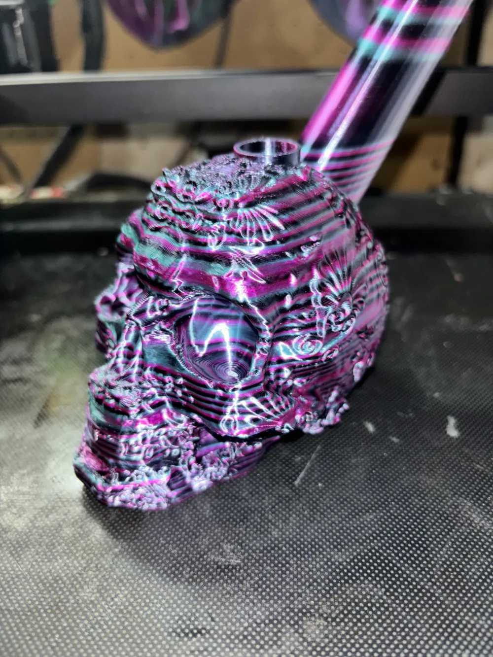 Skull Pipe by The "Bong"Father - MakerWorld
