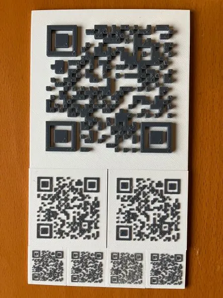 Customizable 3D QR Code generator by GenQRCode MakerWorld: Download ...