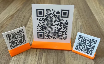 Customizable 3D QR Code generator by GenQRCode MakerWorld: Download ...
