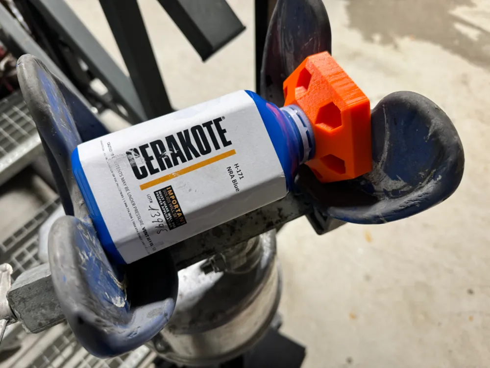 Cerakote Paint shaker adapter by microcoating MakerWorld: Download Free ...