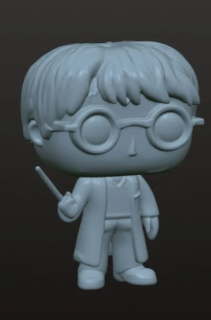 Funko POP style HARRY POTTER - Free 3D Print Model - MakerWorld