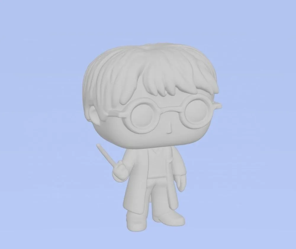 Funko no estilo POP HARRY POTTER - Modelo gratuito para impressão 3D ...