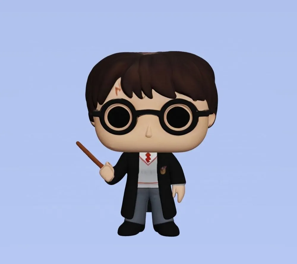 Funko no estilo POP HARRY POTTER - Modelo gratuito para impressão 3D ...