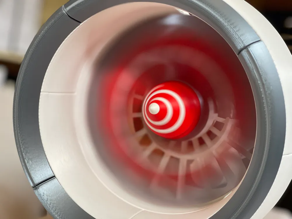 3D Printable Jet Engine - V3 Turbofan Driver - Free 3D Print Model ...