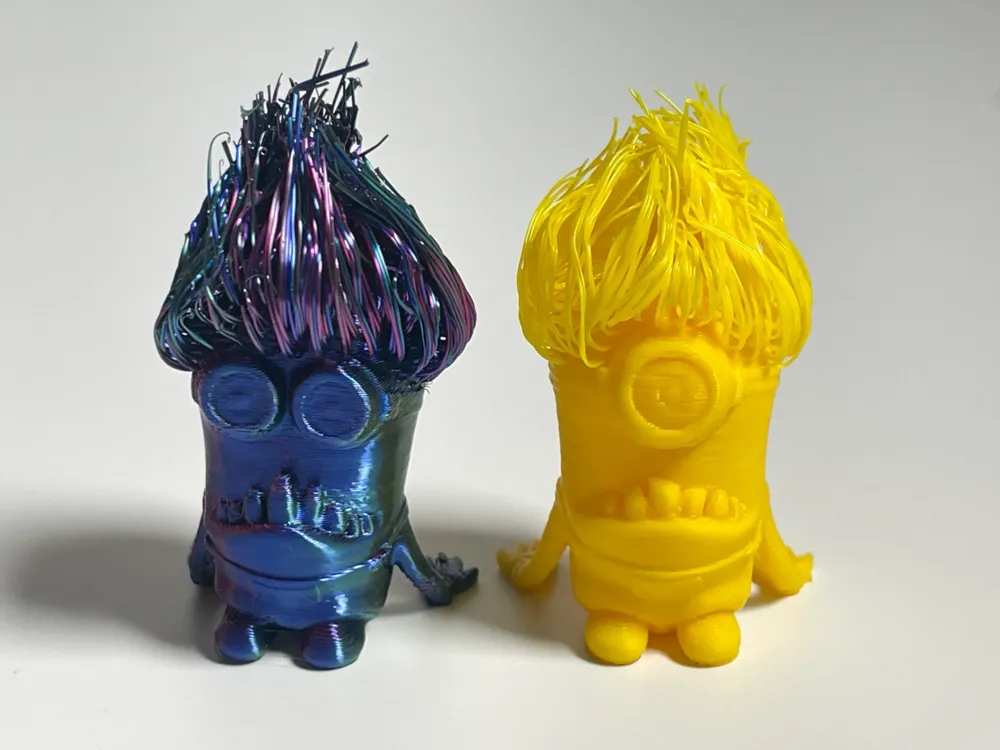 Long-haired Minion Hair Style DIY Edition by 胡子兄弟 - MakerWorld
