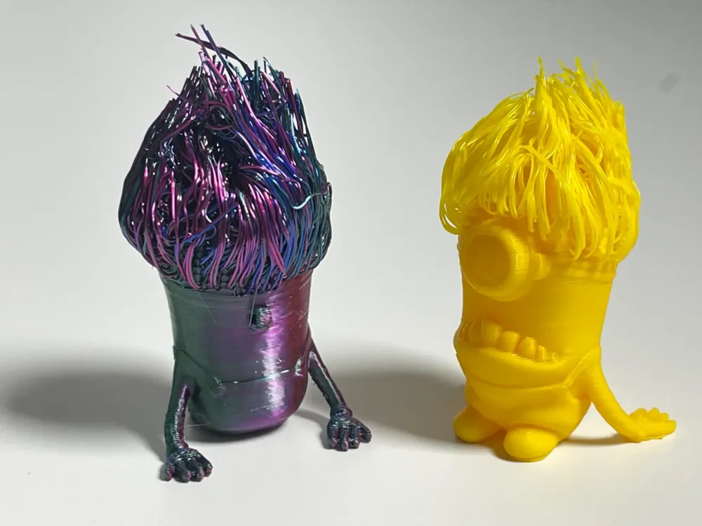 Long-haired Minion Hair Style DIY Edition by 胡子兄弟 - MakerWorld