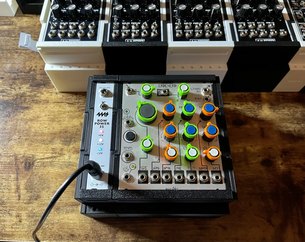 RackBlox : modular Eurorack case (open source) - Free 3D Print Model ...