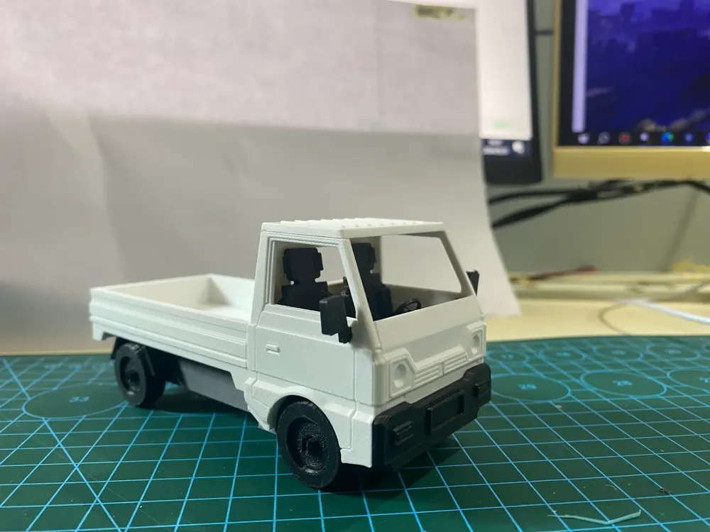 Wuling Mini-Truck on Mount Akina by user_3129958783 - MakerWorld