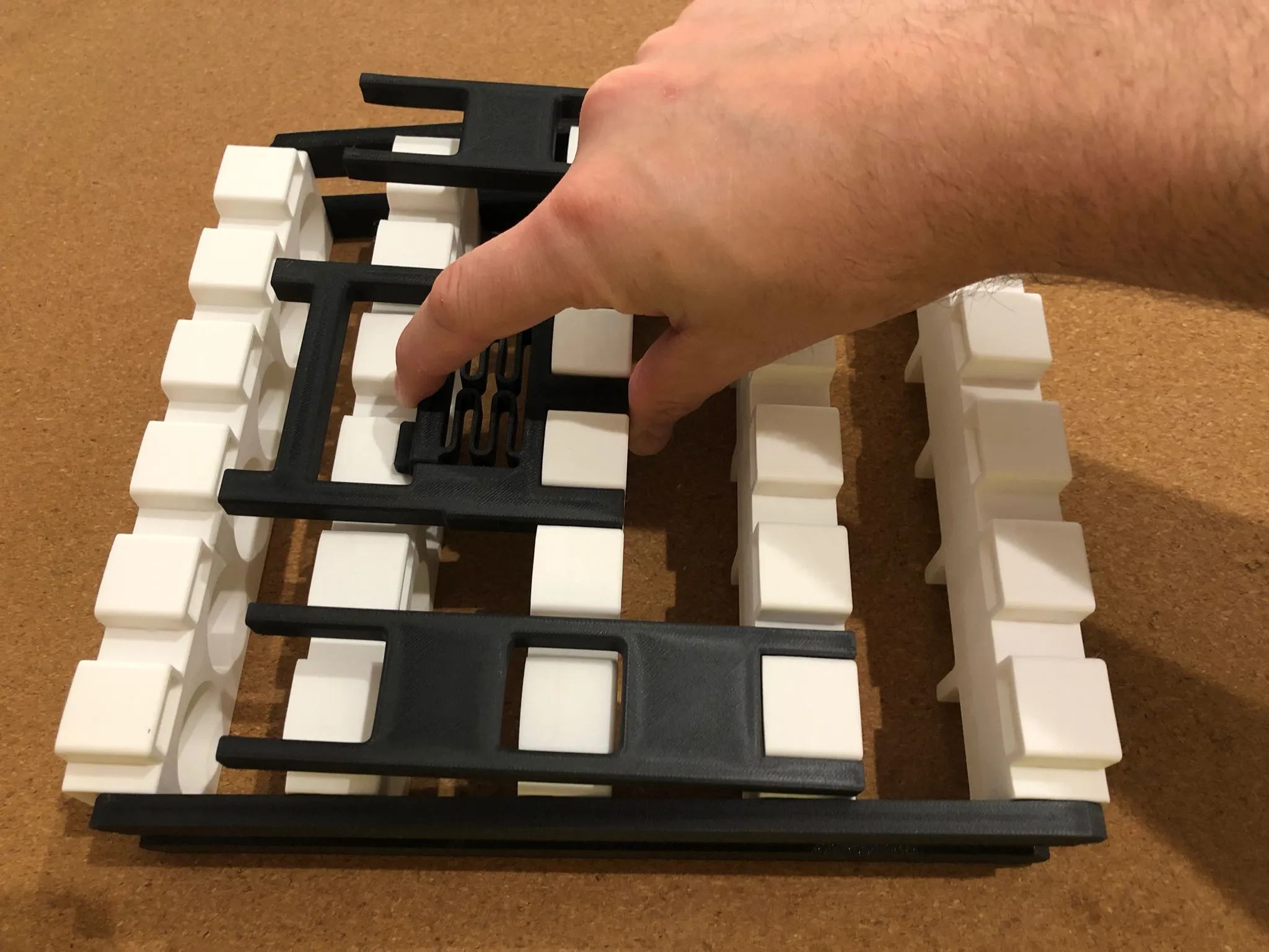 Paint Rack Stack Folding Holder (6x5) by Loch MakerWorld: Download Free ...