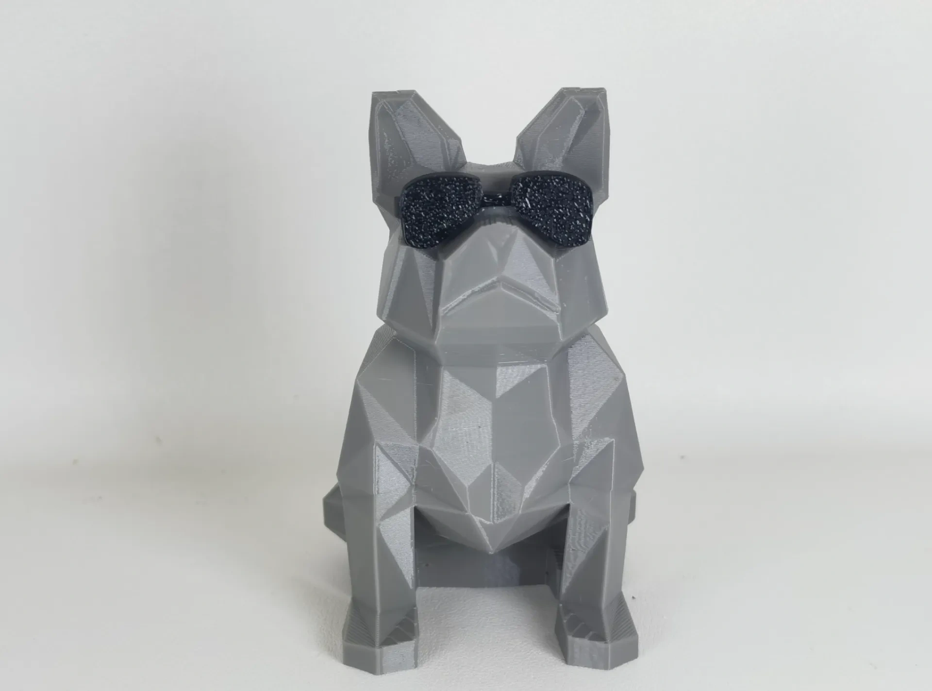 Geometric Bulldog Ornament by 为也创客 - MakerWorld