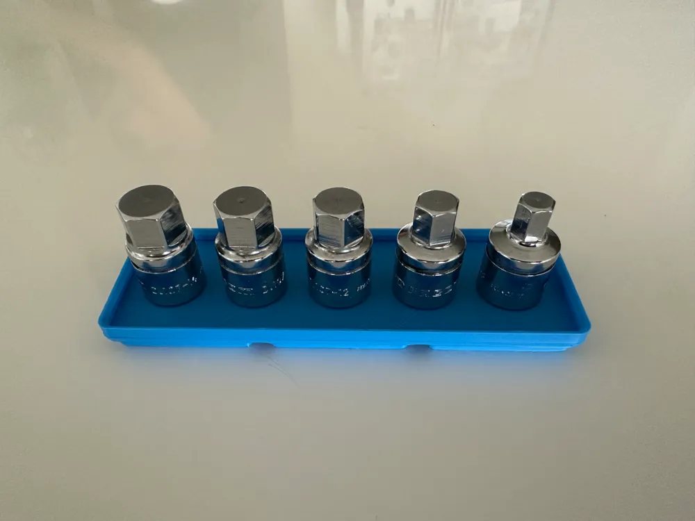 3/8 socket holder for gridfinity by marino1981 - MakerWorld