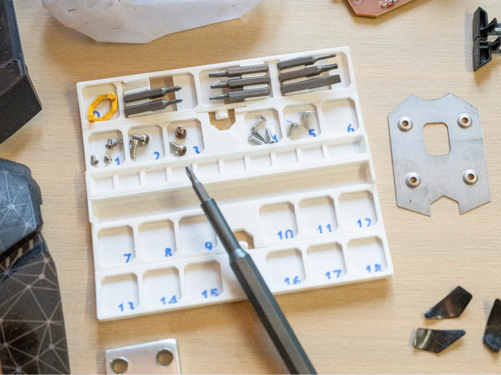 1 Hour Quick Print_Screwdriver Organizer for Disassembly by 我三十年的老朋友老杜 ...
