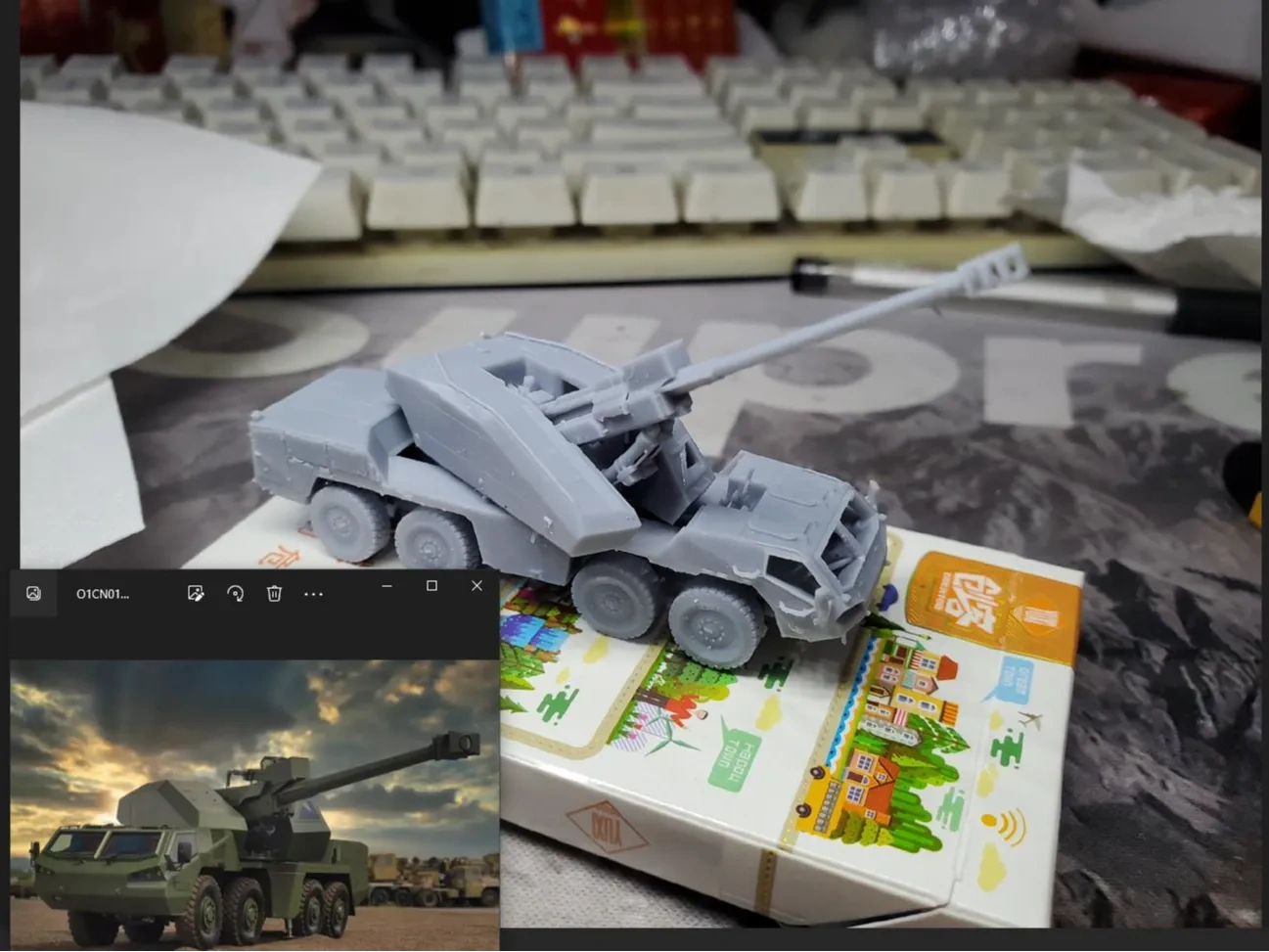 Dita 155mm Self-Propelled Howitzer by CTRL - MakerWorld