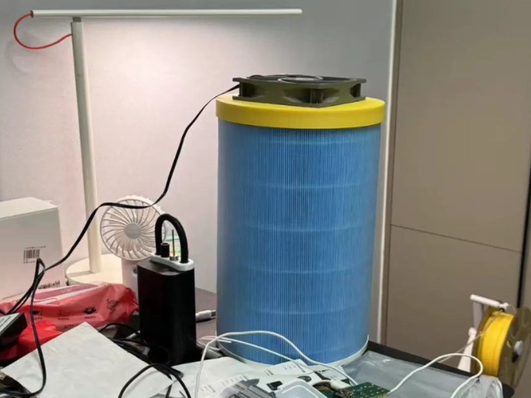 Air Purifier Filter Adaptor Ring (Save materials) (Fast printing ...