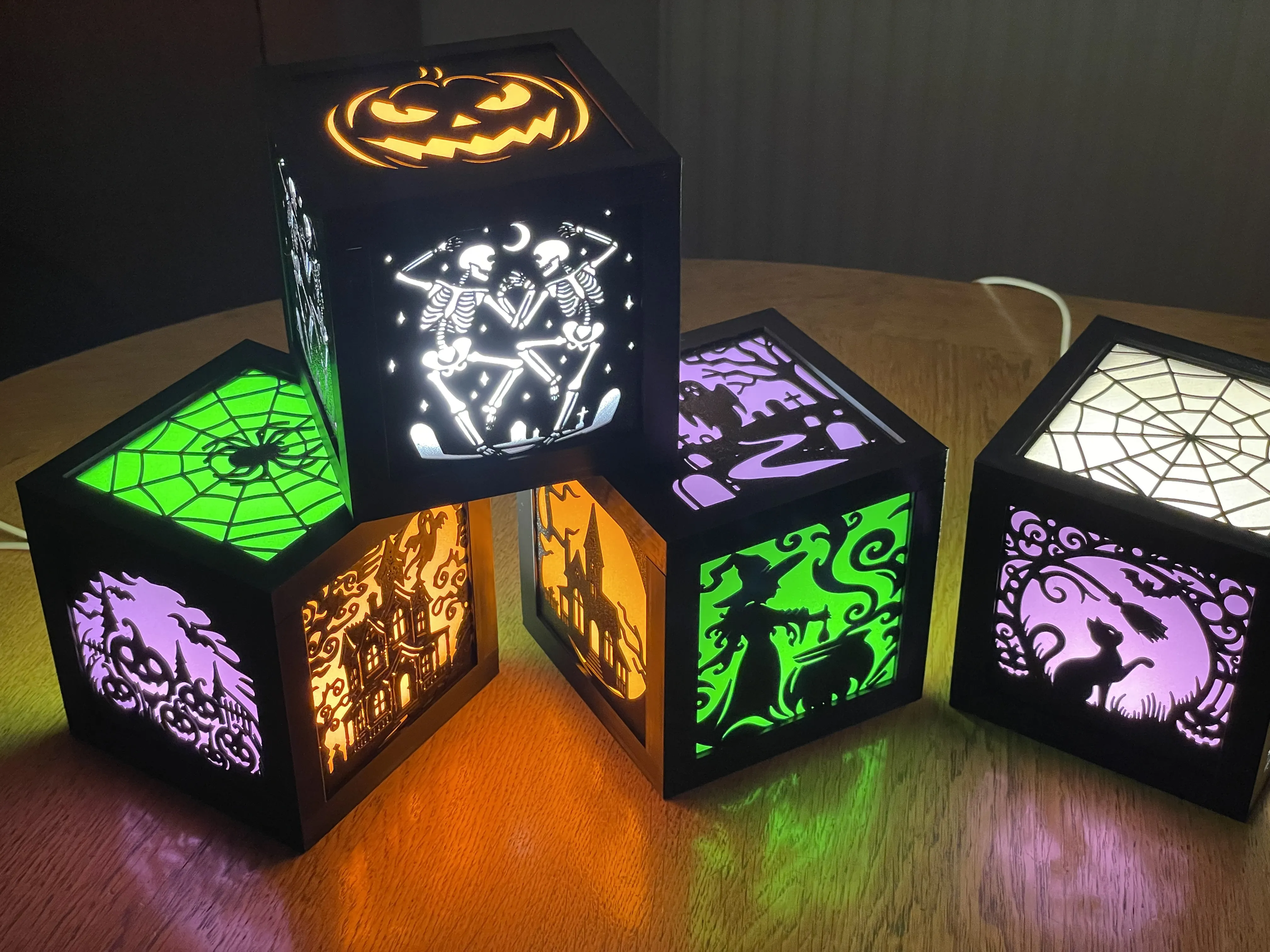 Modular Lantern - The Cube and Flat Top (Mk3) - Free 3D Print Model ...