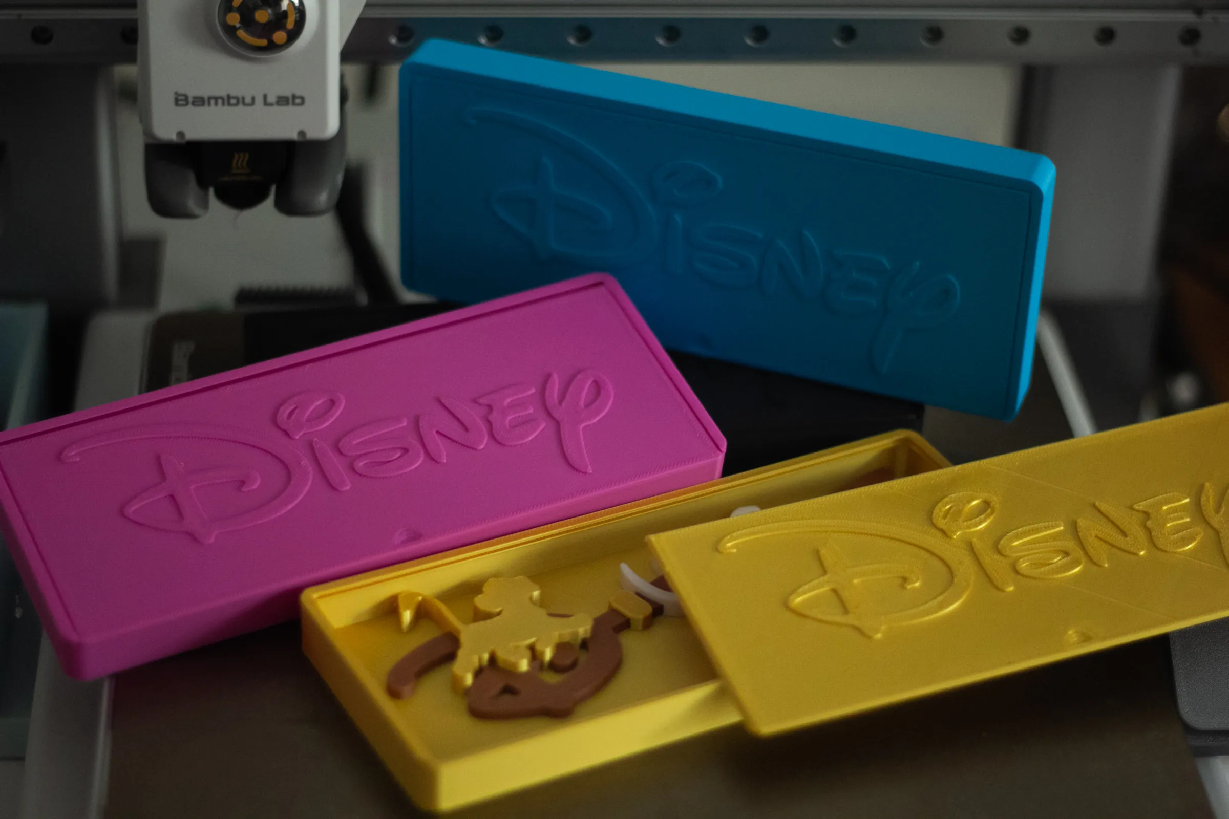Disney box to store personalized keys by makerhek MakerWorld: Download ...