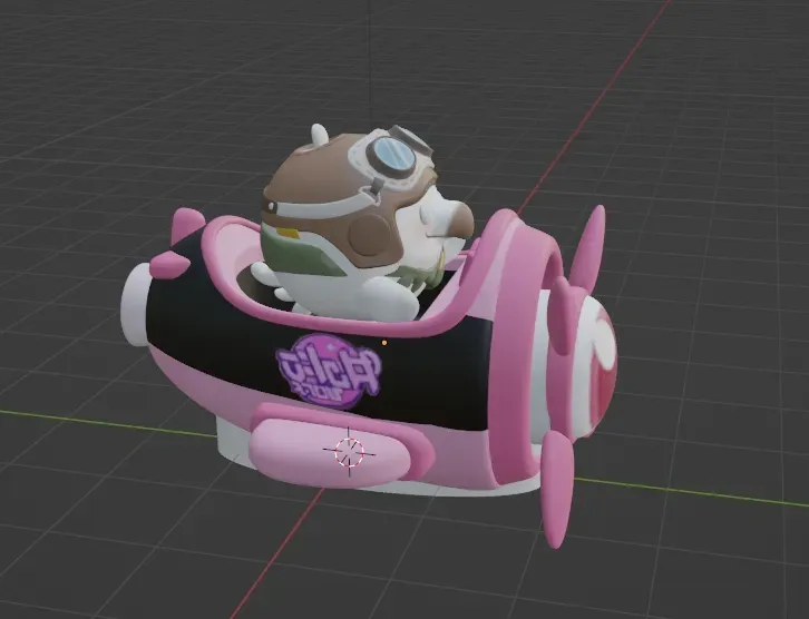 Egg仔 Party Traveler Dodo + Airplane by user_4107746057 - MakerWorld