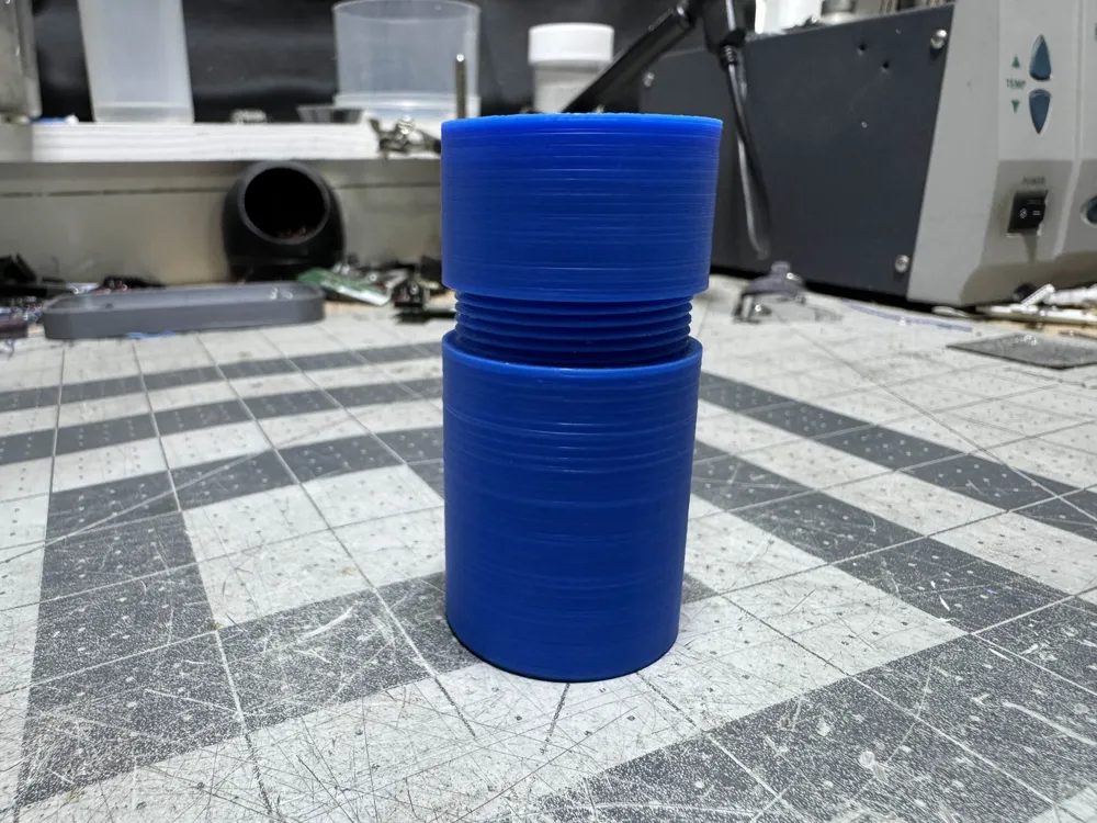 Single Vial Storage Container by Element18592 MakerWorld: Download Free 3D Models