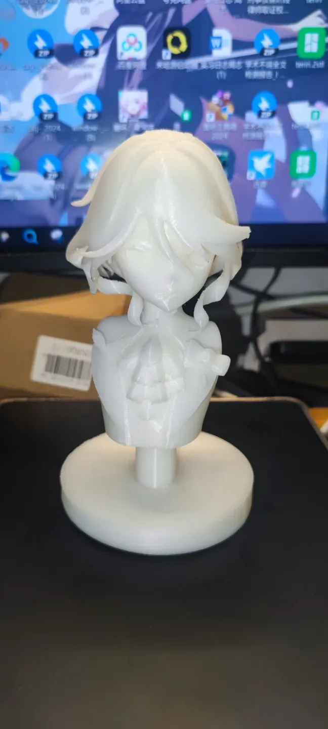 Genshin Impact Furina Bust Figure by hansar - MakerWorld