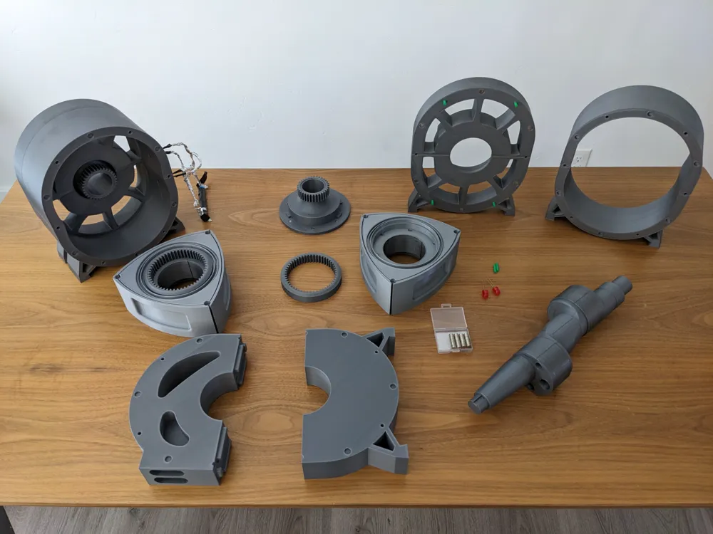 1:1 Mazda Rotary Engine Model (Simplified, WIP) by Josh Wille MakerWorld: Download Free 3D Models