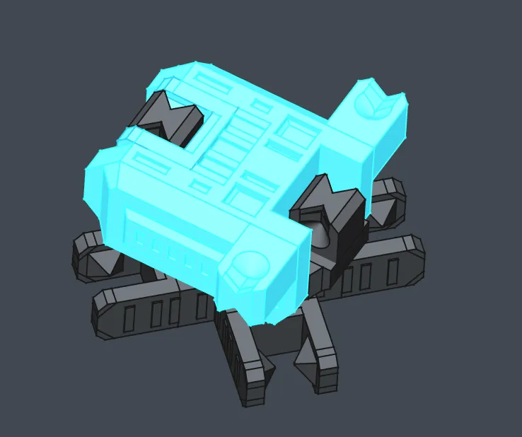 Shield Tank - Model Kit (Updated 12/14) by Kit Crafters MakerWorld ...