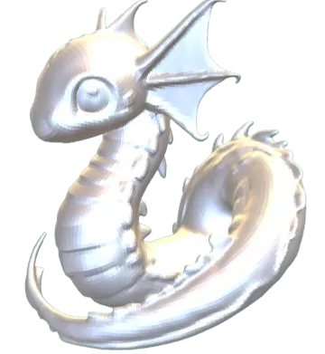 Miniature Sea Serpent by Mc BeyonderMakerWorld: Download Free 3D Models