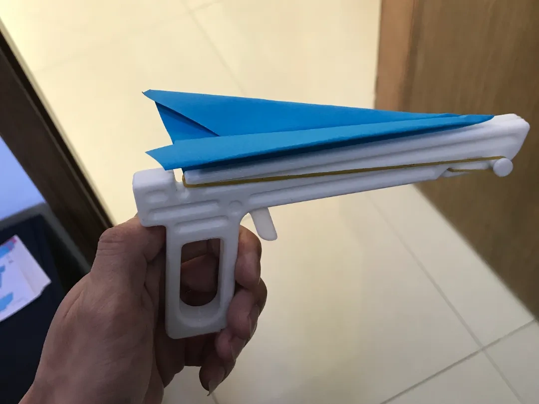 Paper Airplane Launcher + Rubber Band Launcher by 国际晖记 - MakerWorld