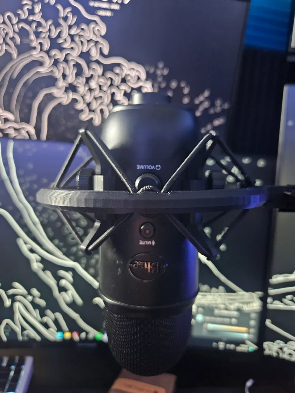 Blue Yeti Microphone Shock Mount Stand by Altron Designs - MakerWorld