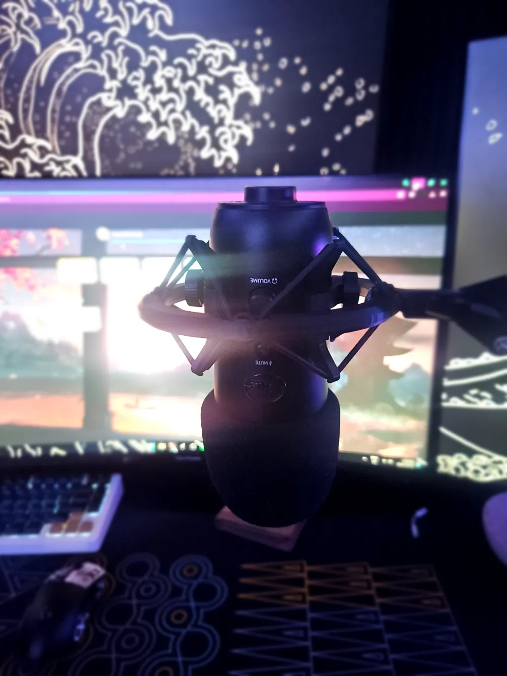 Blue Yeti Microphone Shock Mount Stand by Altron Designs - MakerWorld