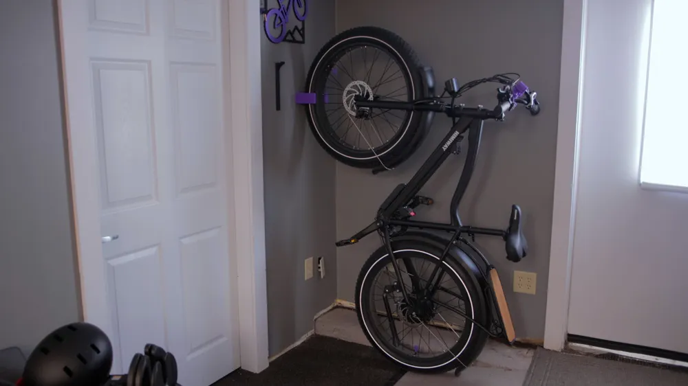 Fat Tire Bike Wall Mount Clip Remix by Uncle Jessy - MakerWorld