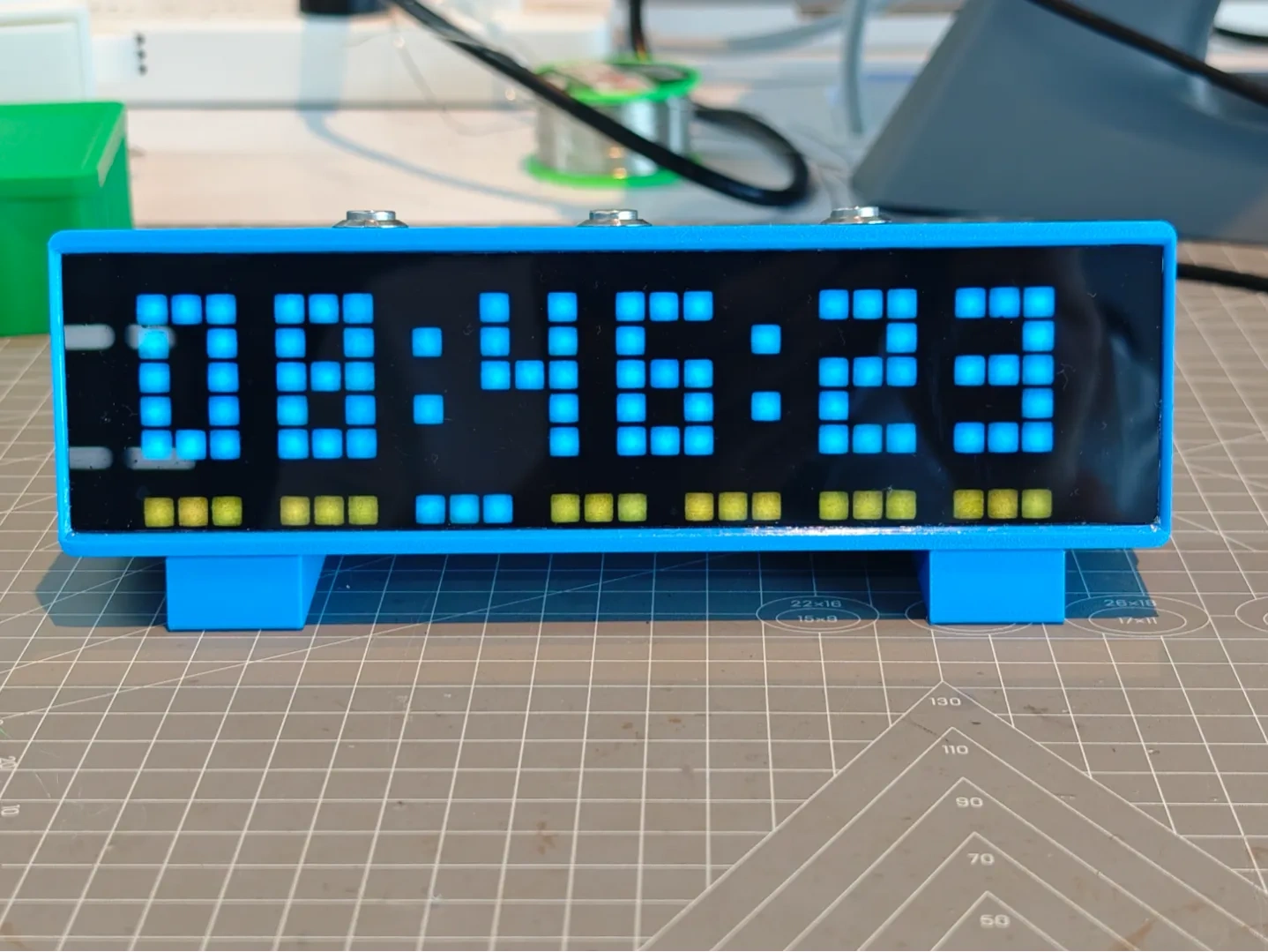 EasyMatrix Pixel Clock Case + Optimized Base and Type-C Port with ...
