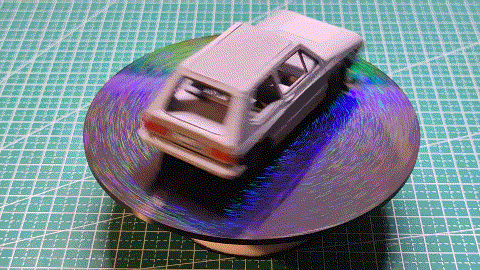 Rotating Turntable Manually rotate the product display table by 余火 ...