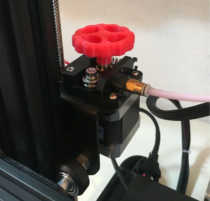 Ender 3/3 Neo/3 Pro/Ender 5/CR-10 extruder knob Remixed by tonkata0214 - MakerWorld