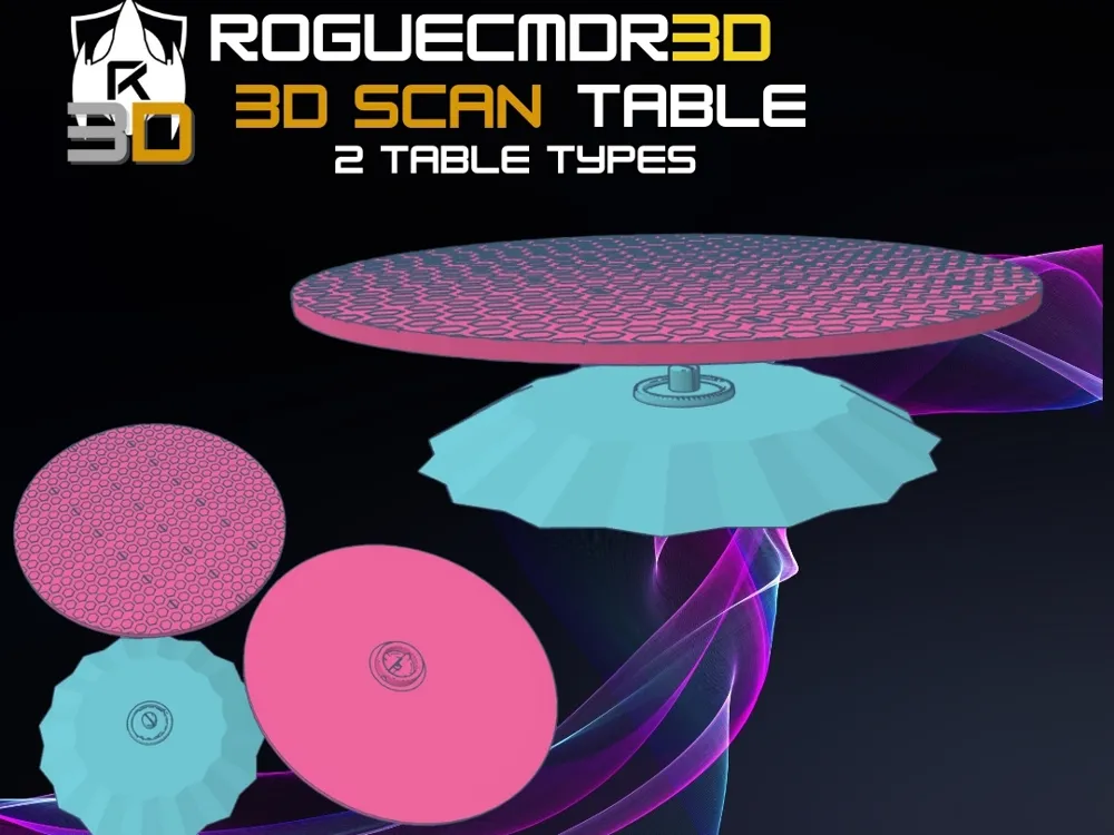 3D Scan Table by RogueCmdr3D - MakerWorld