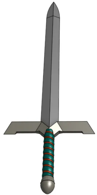 Custom Concept Swords by T 3D MakerWorld: Download Free 3D Models