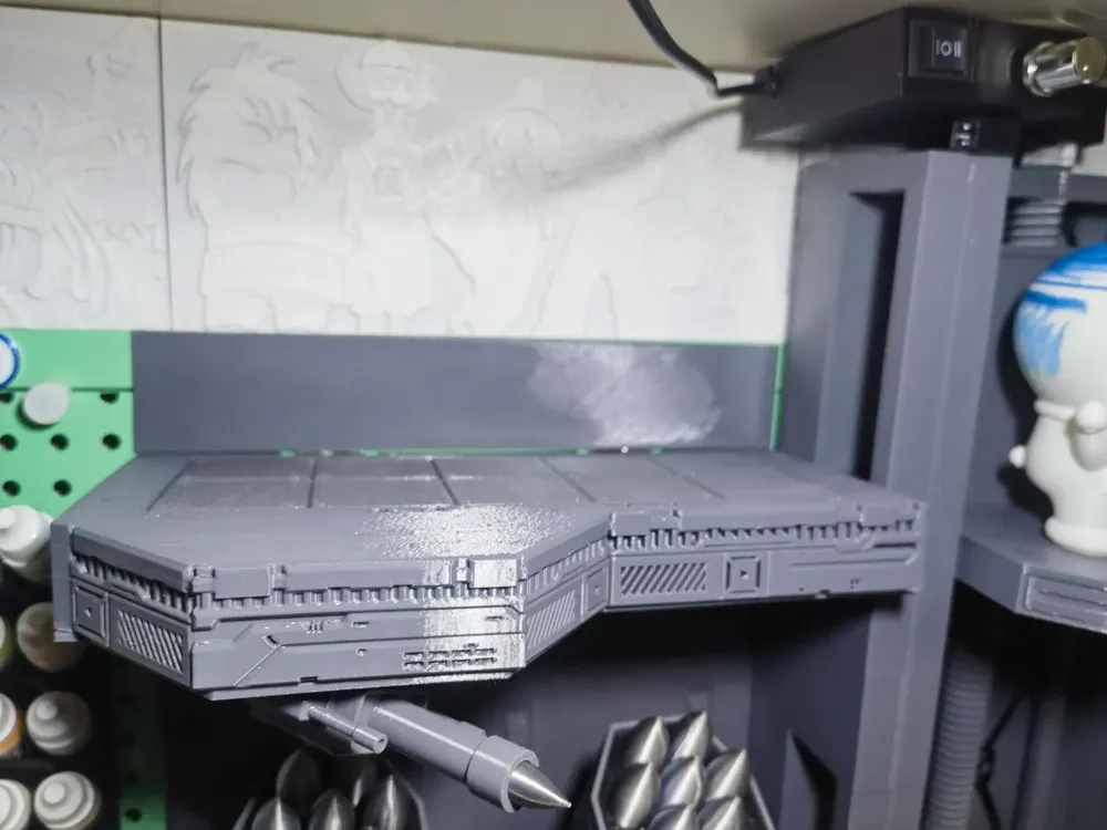 Cyberpunk Mech Desktop Organizer (Complete Set) by 为也创客 - MakerWorld