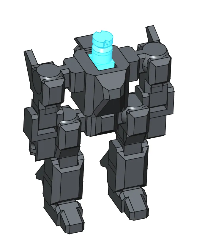 Striker-01 Mecha | Model Kit by Kit Crafters - MakerWorld