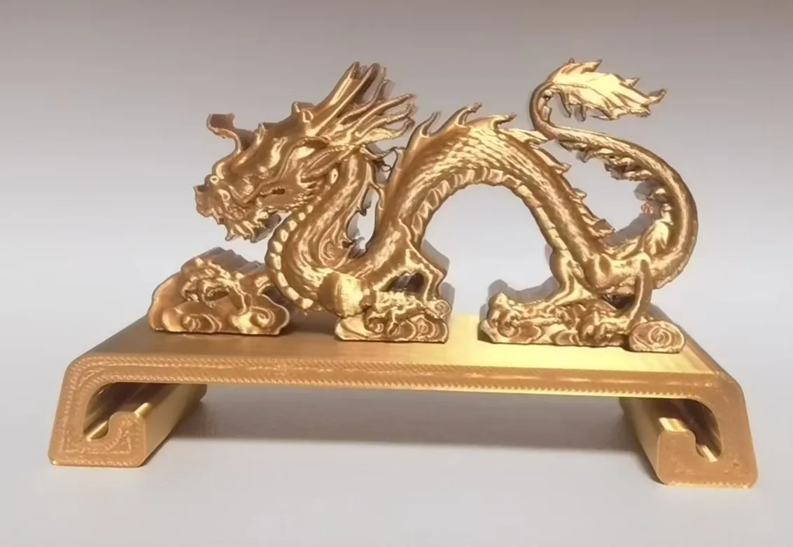 Dragon Relief Weapon Stand (Golden Cudgel Dedicated) by 为也创客 - MakerWorld