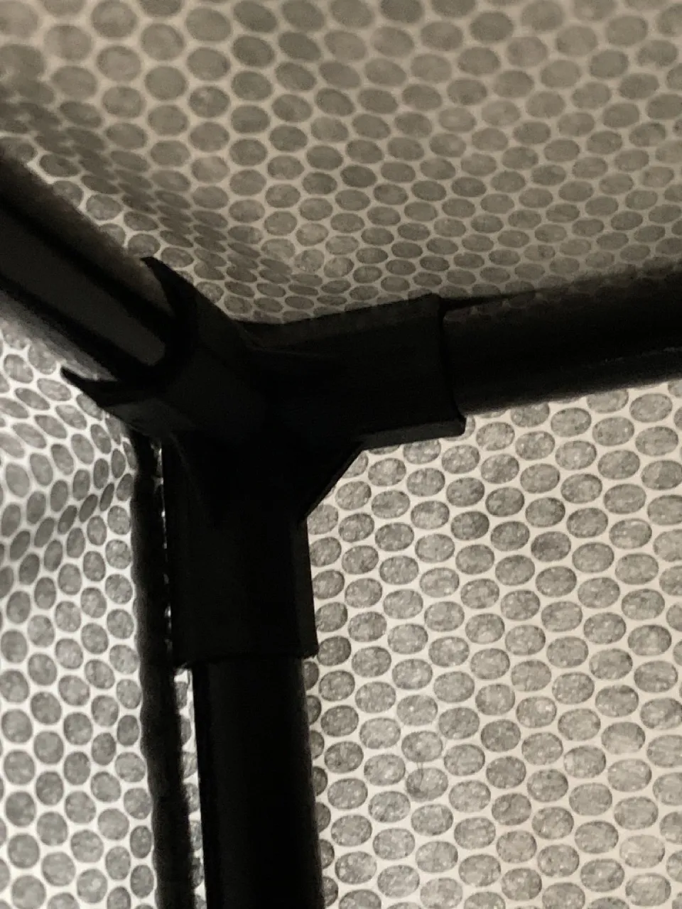 Joint Connectors for 12mm Tubes in JYSK Wardrobe - Free 3D Print Model ...