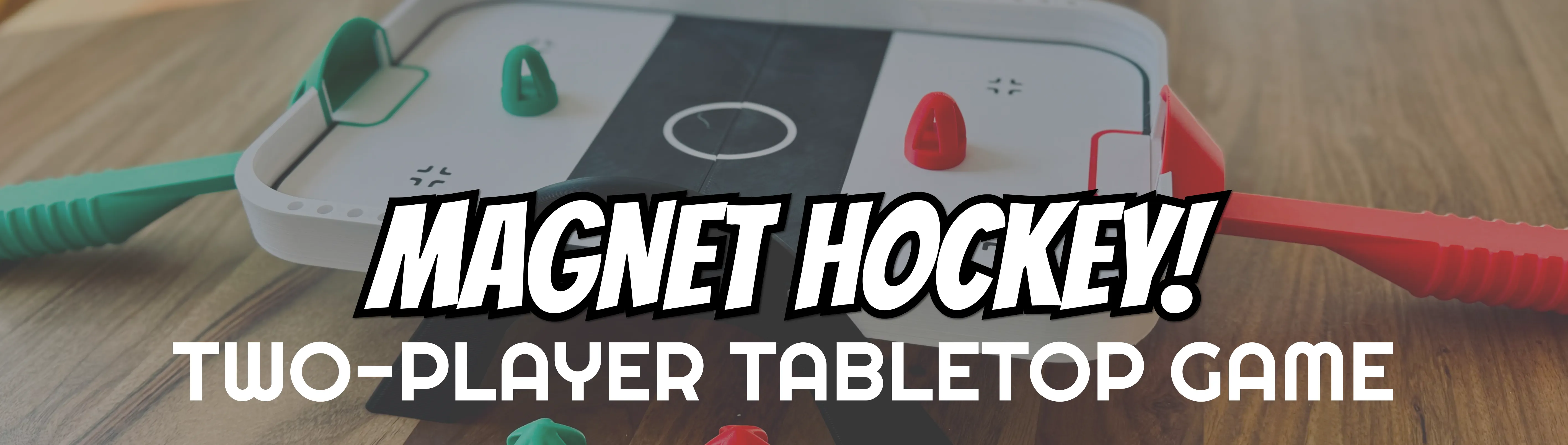 Magnet Hockey - Two-Player Tabletop Game - Free 3D Print Model - MakerWorld