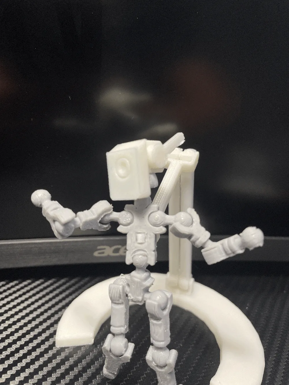 Rabbit ear head for mini 13 (updated) Remixed by also PrintableJynX ...
