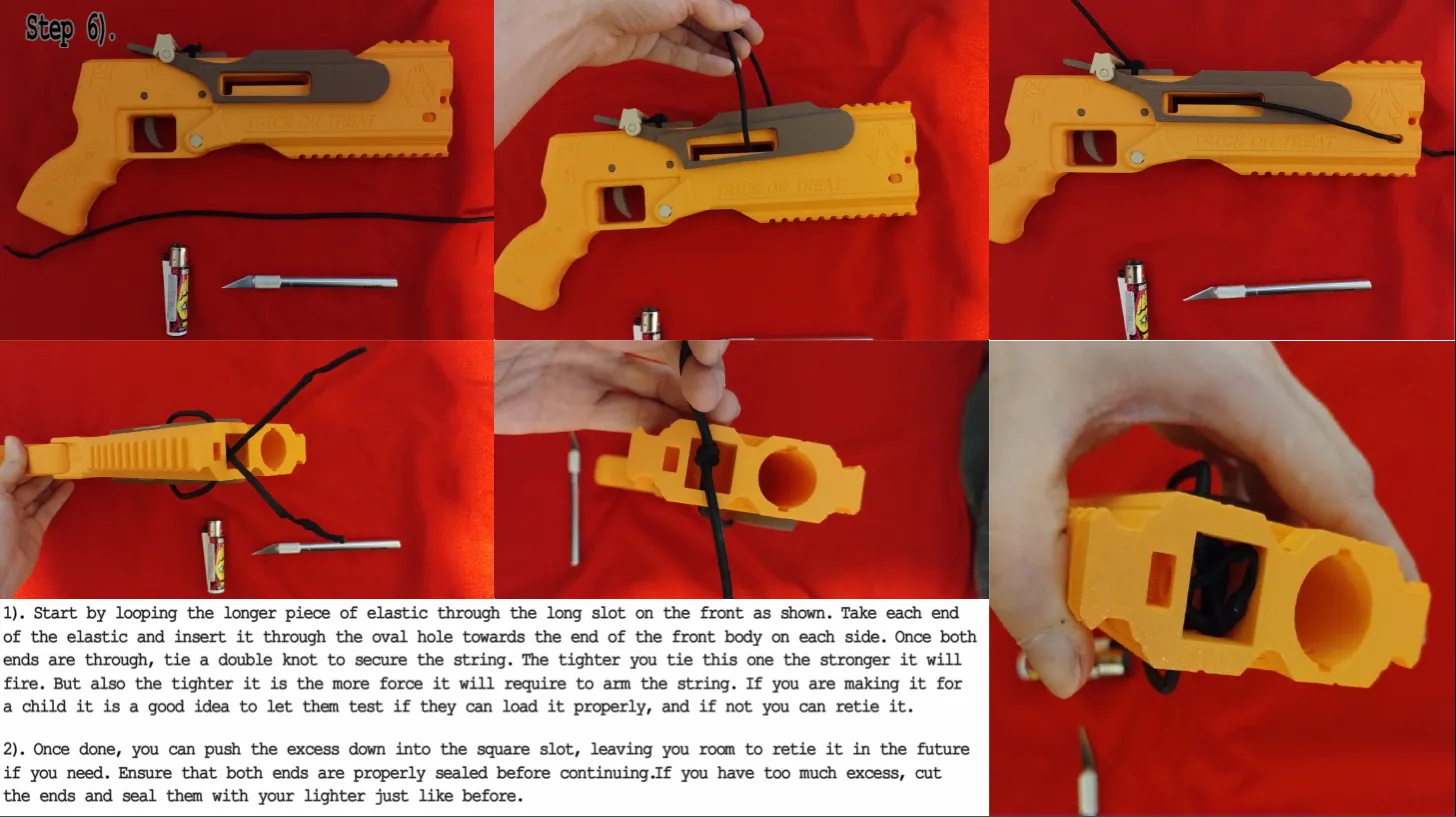 Break Action Halloween Toy Blaster w/ Skull Sight - Free 3D Print Model ...