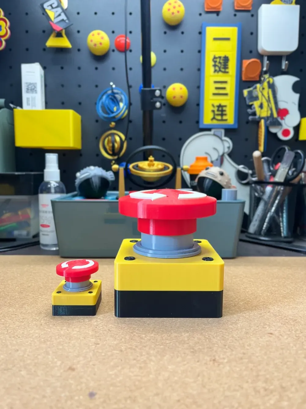 Emergency Stop Button Shape - Bambu P1S Wireless Power Switch Solution ...