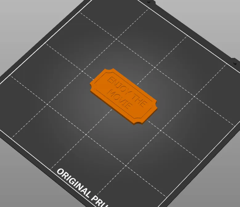 Movie Ticket Prop by bertheln - MakerWorld